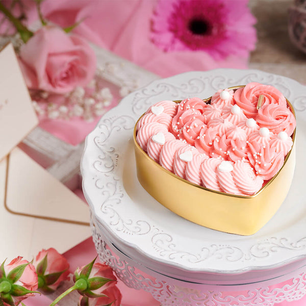 Charming Heart Cake Tin – Cake gift baskets – Canada delivery ...