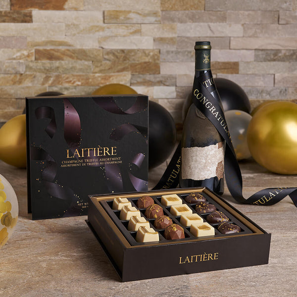 Graduate with Joy Wine Gift – graduation gift baskets – Canada delivery ...