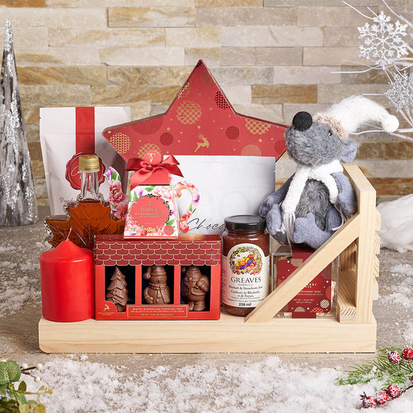 Holiday Sled Gift Set – Christmas gift baskets – Canada delivery ...