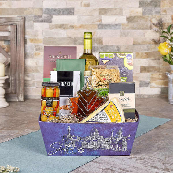 Kosher Wine & Pasta Tray – Kosher gift baskets – Canada delivery ...