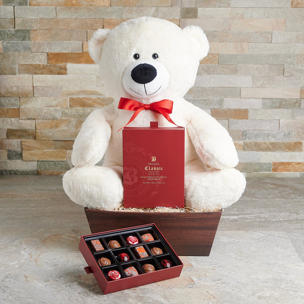 Charming Chocolate & Bear Gift Set – Gourmet gift baskets – Canada ...
